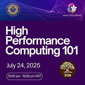 HPC 101 - Onboarding » Hawai‘i Data Science Institute
